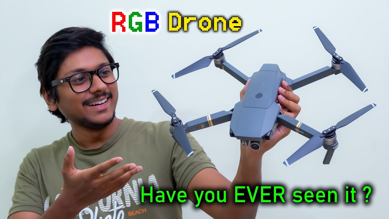 My DJI Drone Goes RGB 🔥🔥 wow! - YouTube