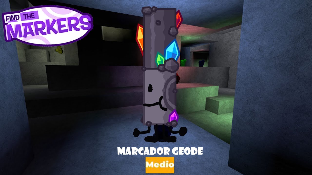 Como conseguir el geode marker en Find The Markers Roblox - YouTube