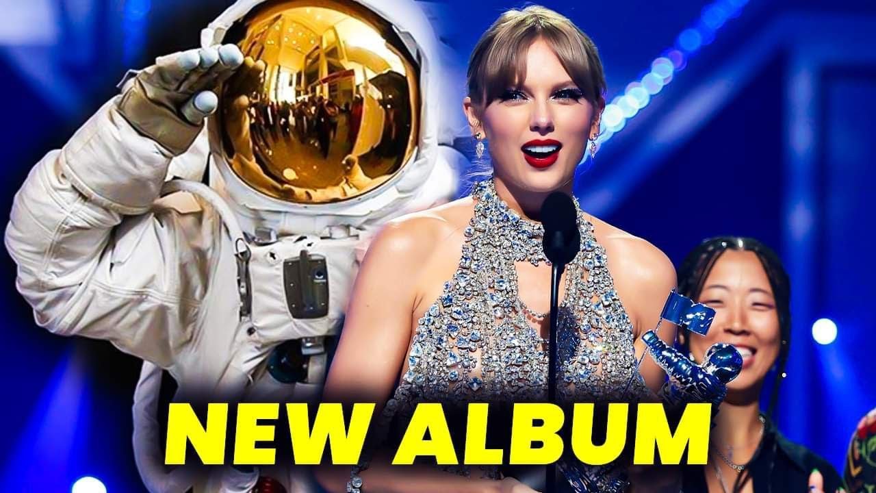 Taylor swift announces new album at the MTV VMAs ceremony - YouTube