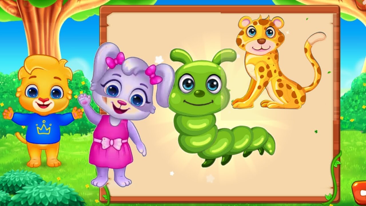 Lucas and friend, bermain puzzle bermain sambil belajar - YouTube