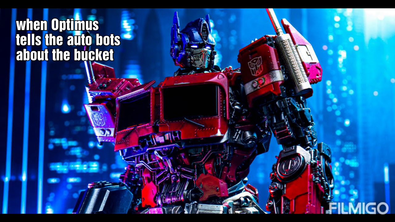 This is a bucket. Transformers version. - YouTube