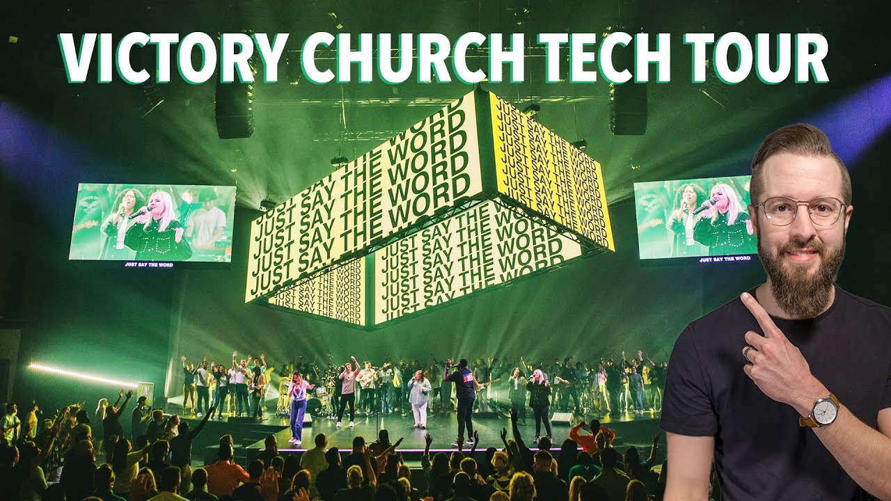 Victory Church FOH Tech Tour | Incredible live stream mix with one ...