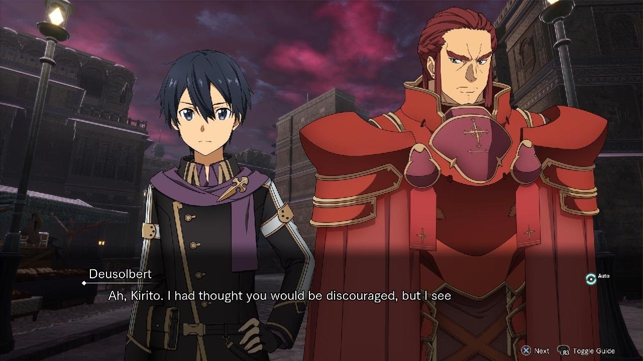 Sword Art Online Last Recollection Deusolbert's Episode Quest 2: "The ...