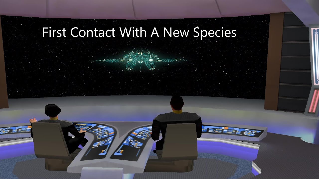 First Contact With A New Species | New Series | Star Trek Bridge ...