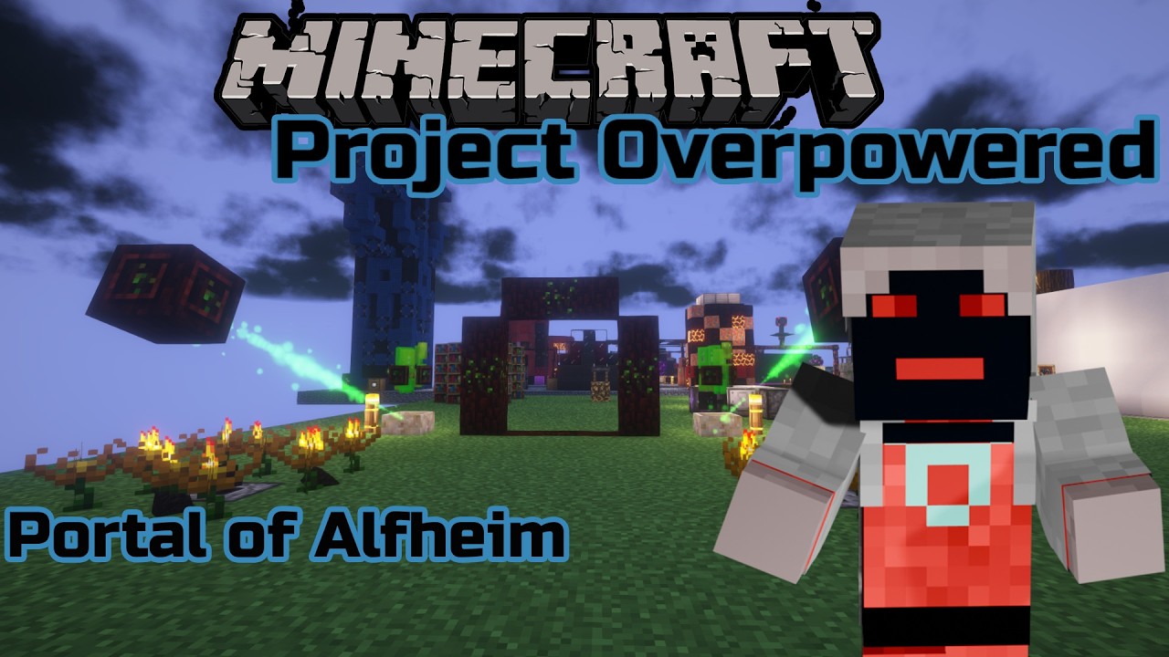 Project Overpowered Portal of Alfheim #minecraft #modpack #gaming #deutschegamer - YouTube