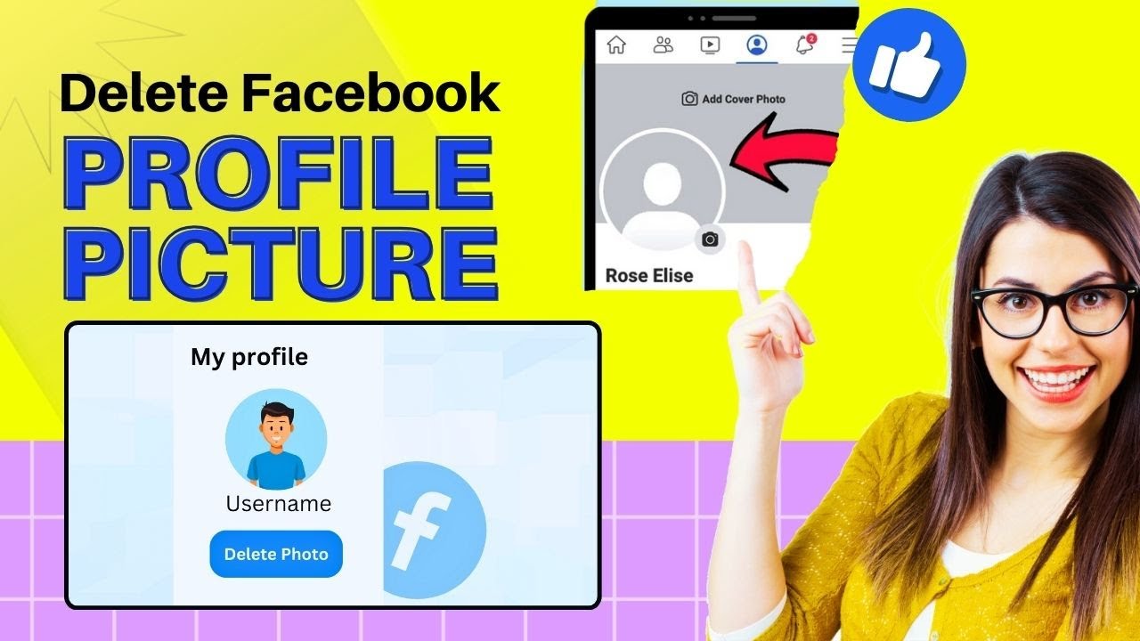 How to Remove Profile Picture on Facebook 2024 [Quick Guide] - YouTube