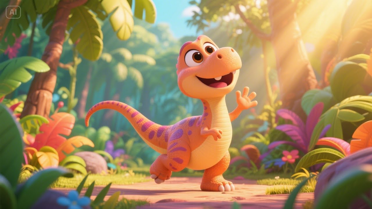 Roaring Dino Boogie — Let’s Stomp Together! | Dinosaur Action Song for ...