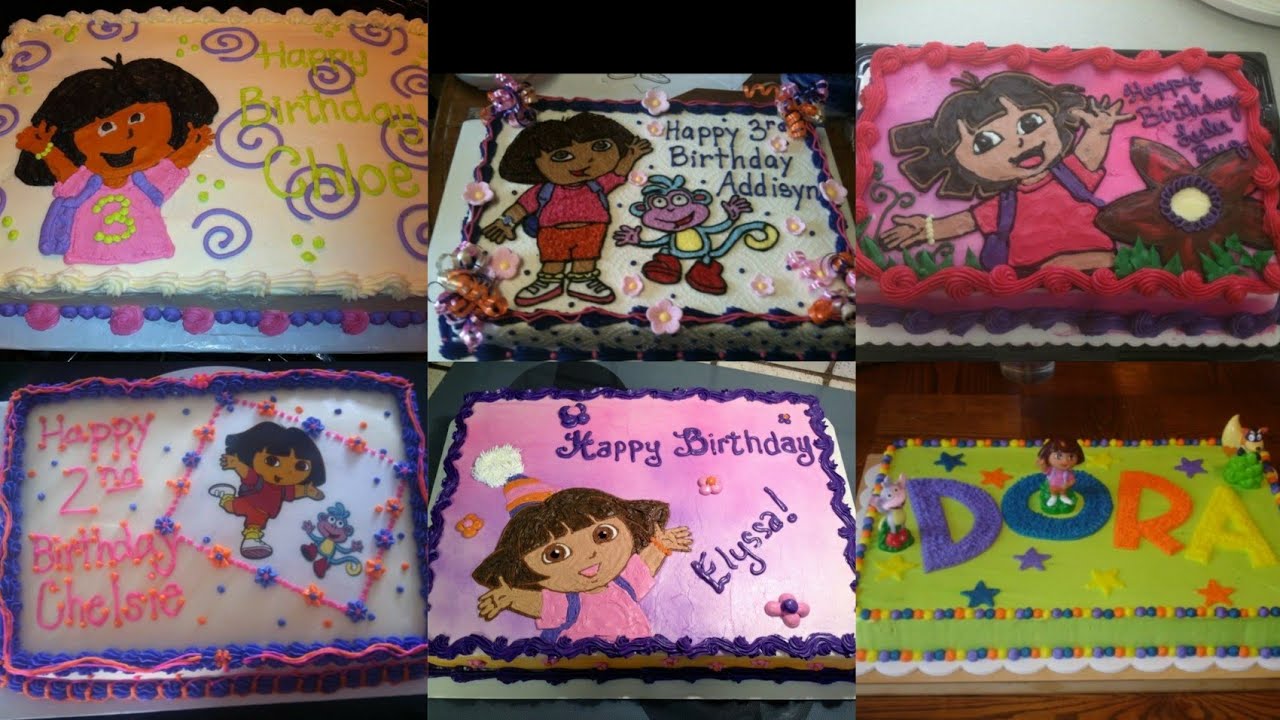 Dora Cakes For Kids