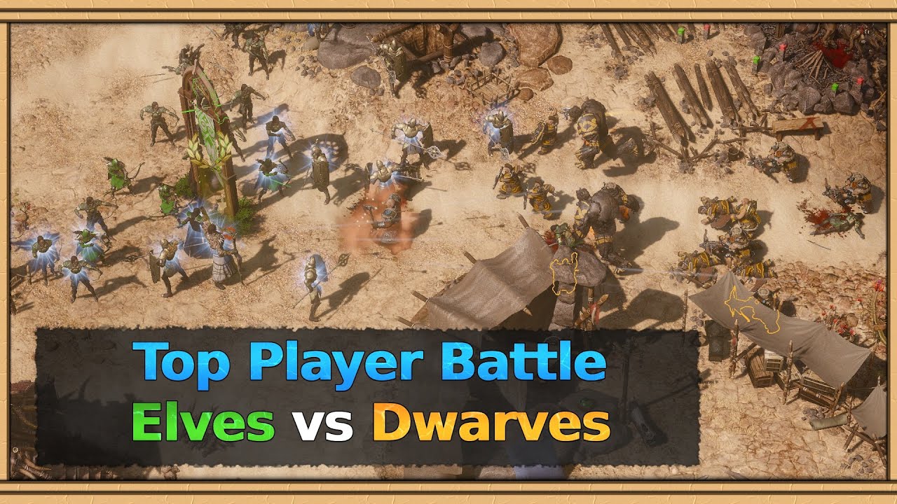 SpellForce 3: Top Player Series: Elves (Galactic) vs Dwarves ...