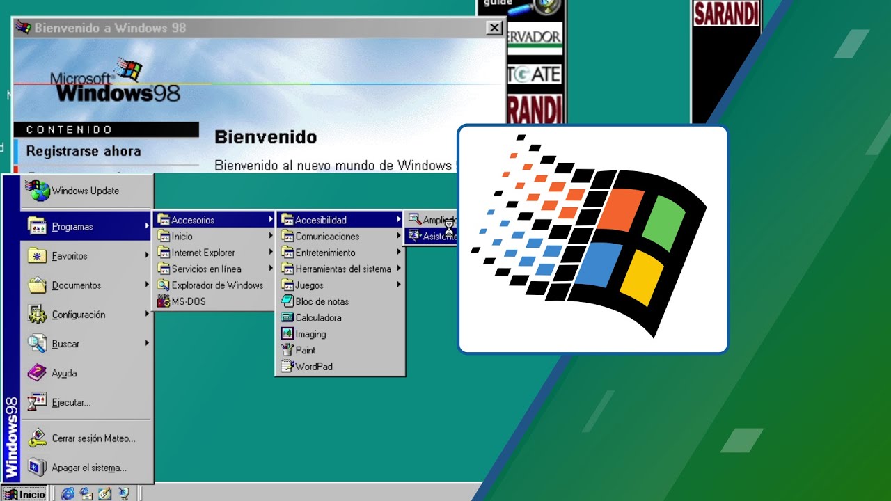 Motivos que justifican el éxito de Windows 98 - YouTube