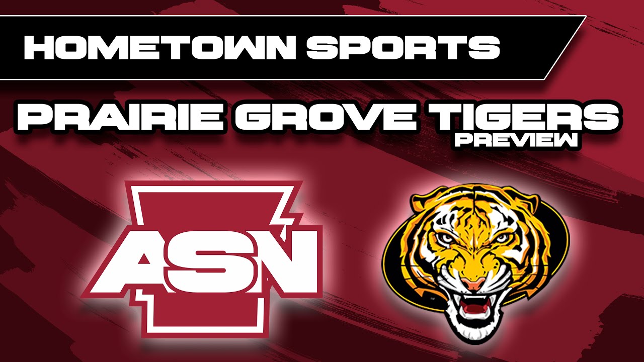Hometown Sports Football Preview: Prairie Grove Tigers - YouTube