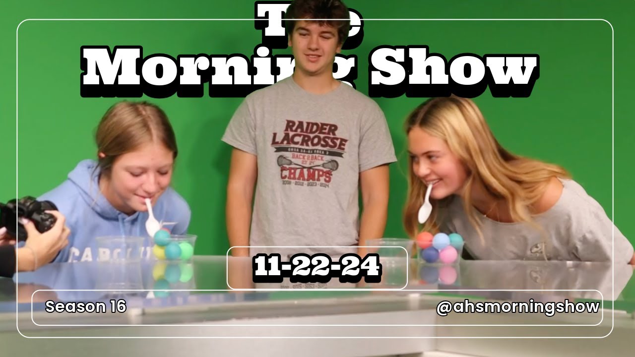 Alpharetta High School Morning Show 11/22/24 - YouTube