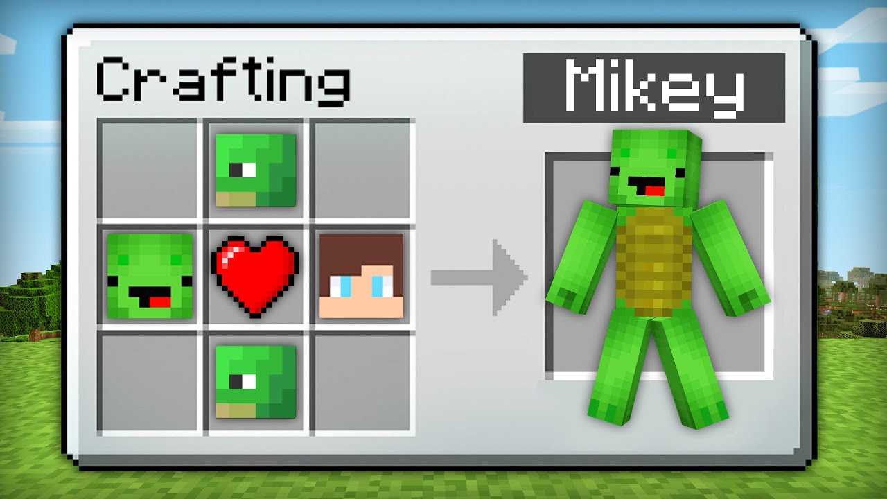 How To Craft MIKEY In Minecraft! (Maizen Mazien Mizen) - YouTube