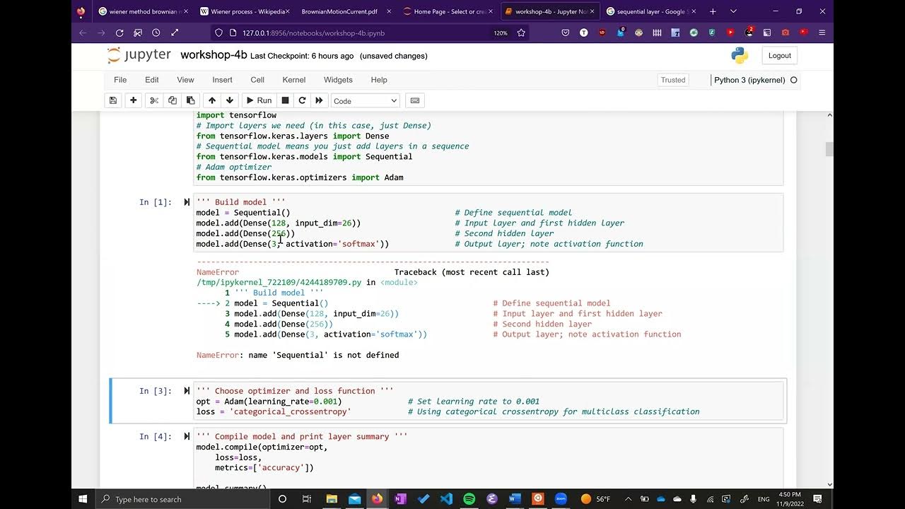 P-AI ML Workshop 4b: Building Neural Networks in Tensorflow - YouTube