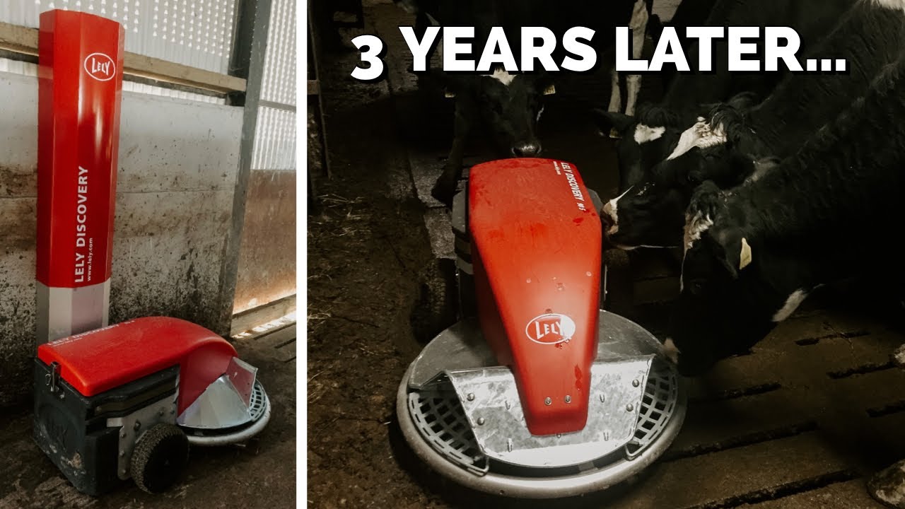 Lely Discovery (Robotic Scraper) Review - YouTube