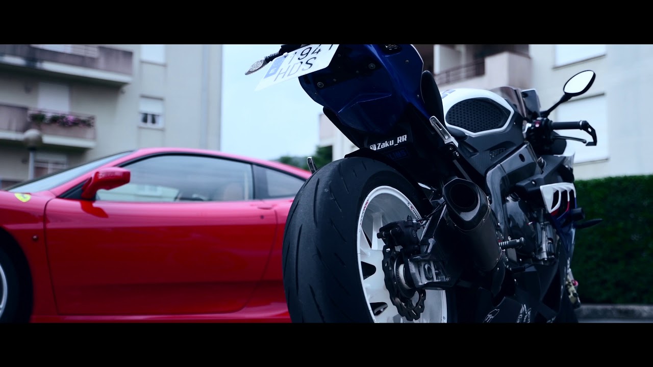 ferrari 433 pininfarina and bmw 1000rr. / 4K - YouTube