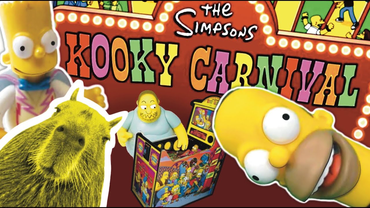 Taking a Look at Simpsons Kooky Carnival Arcade - YouTube