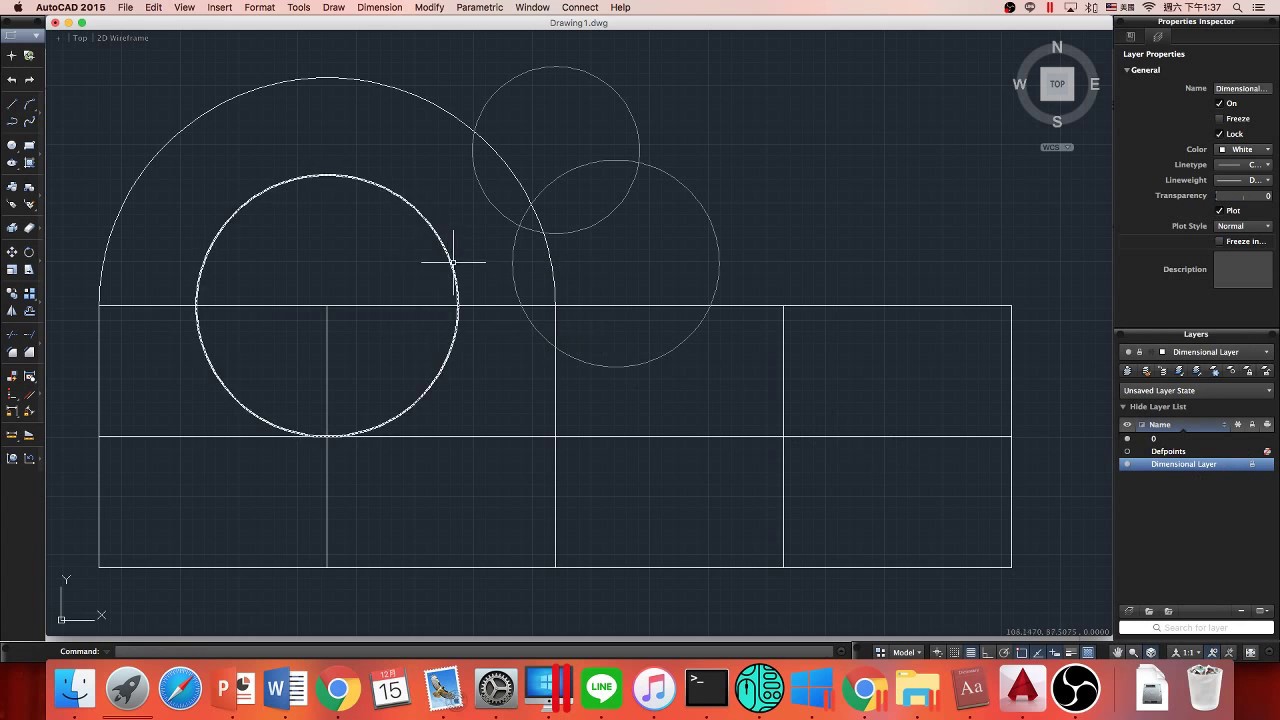 AutoCAD Tutorial Slide 3 Part 2 Layer - YouTube