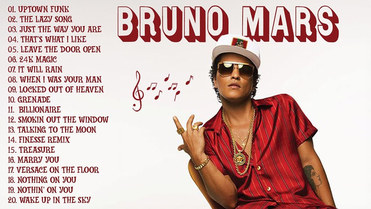 The Best Of Bruno Mars - Greatest Hits Full Mix - YouTube