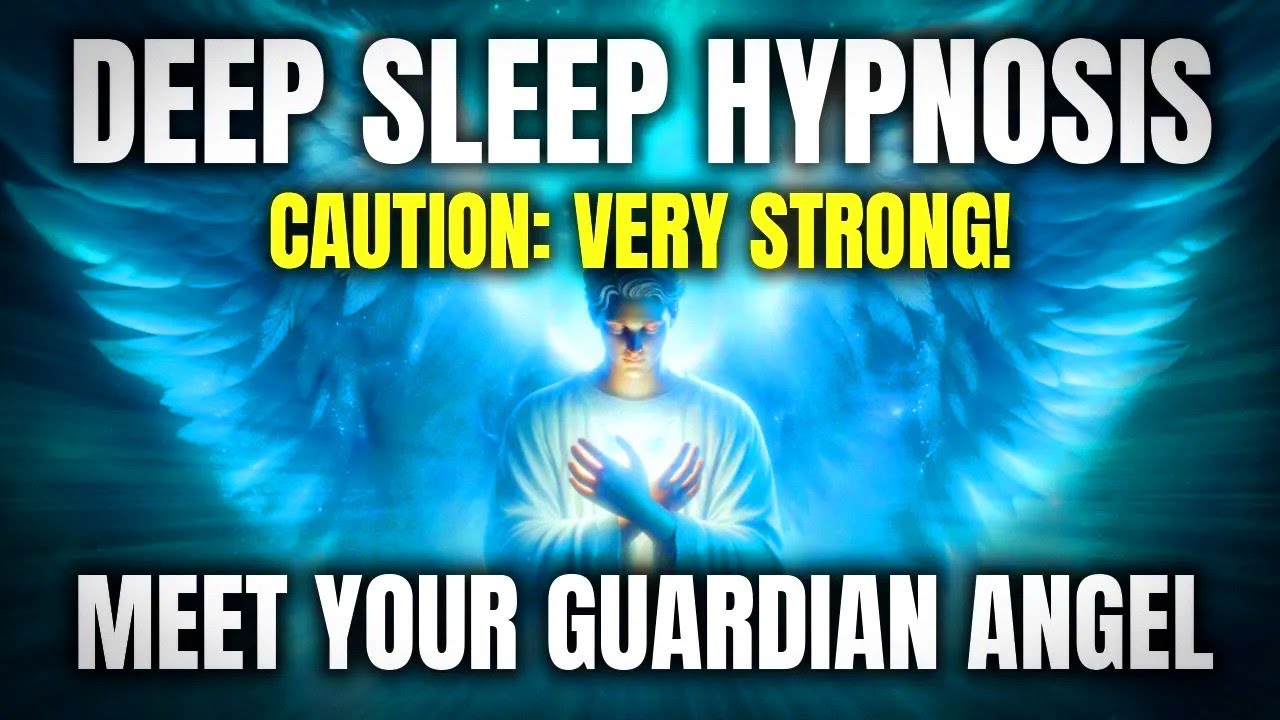 Meditation for Deep Sleep 😇 Meet Your Guardian Angel & Healing Light ...