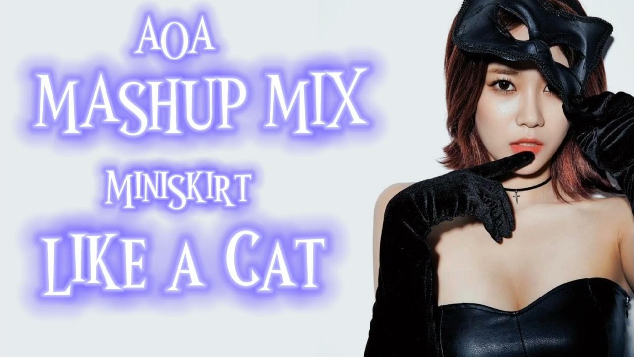 MASHUP•AOA•/ Intro/MiniSkirt/Dance Break/Like a Cat - YouTube