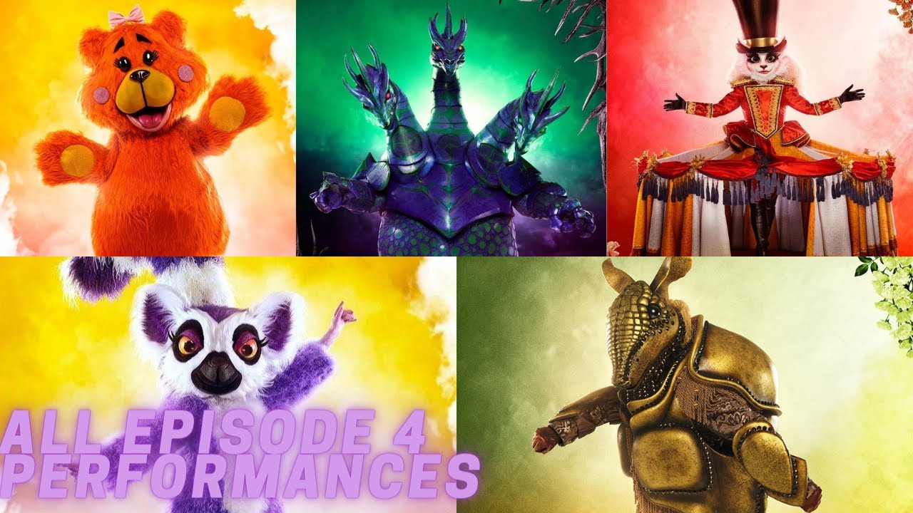 ALL EPISODE 4 PERFORMANCES (Group B Premiere) | THE MASKED SINGER ...