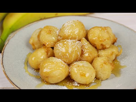 Gebackene Bananen mit Honig wie beim Chinesen I Leckerstes Rezept