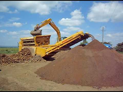 Extec Robotrac Screener - YouTube