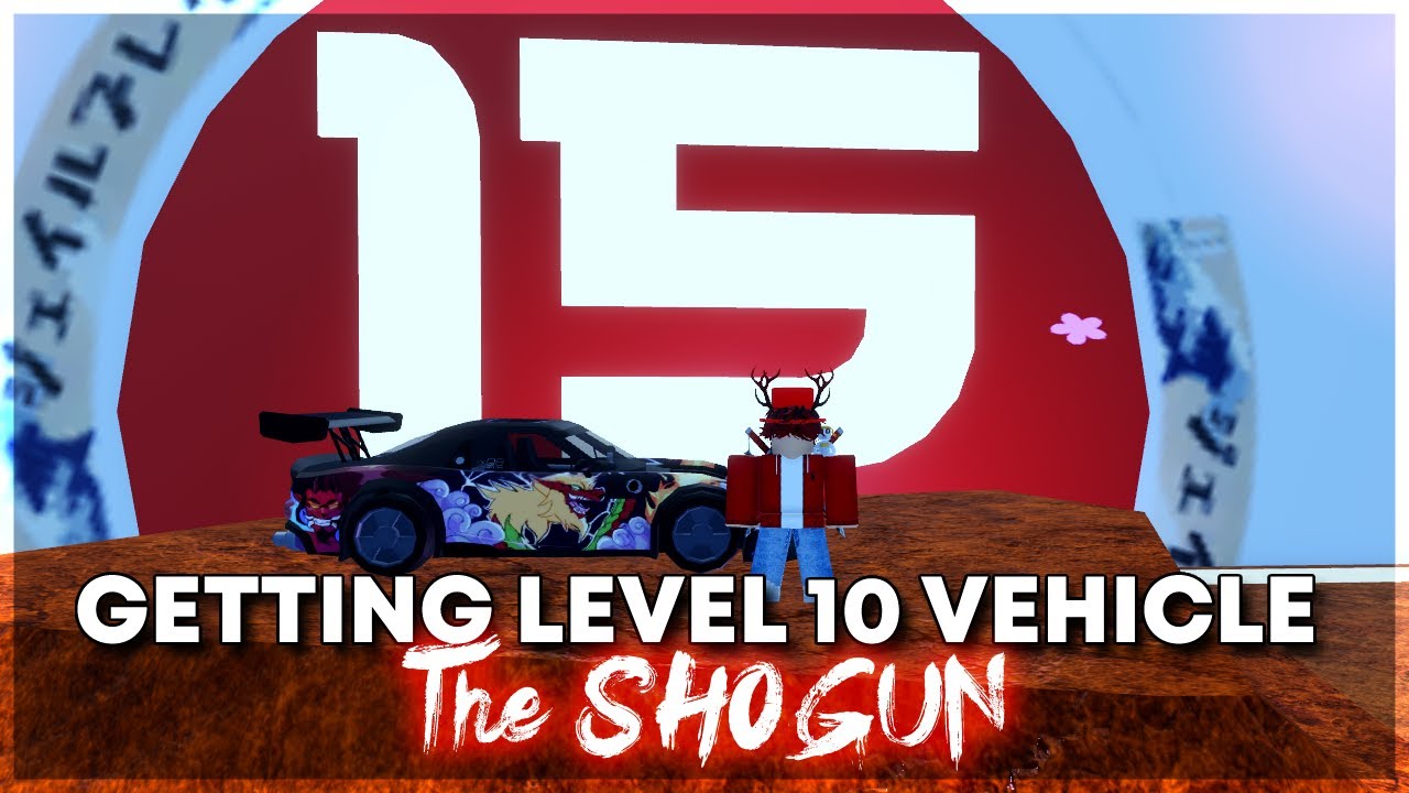 GETTING THE LEVEL 10 SHOGUN...| Roblox Jailbreak - YouTube