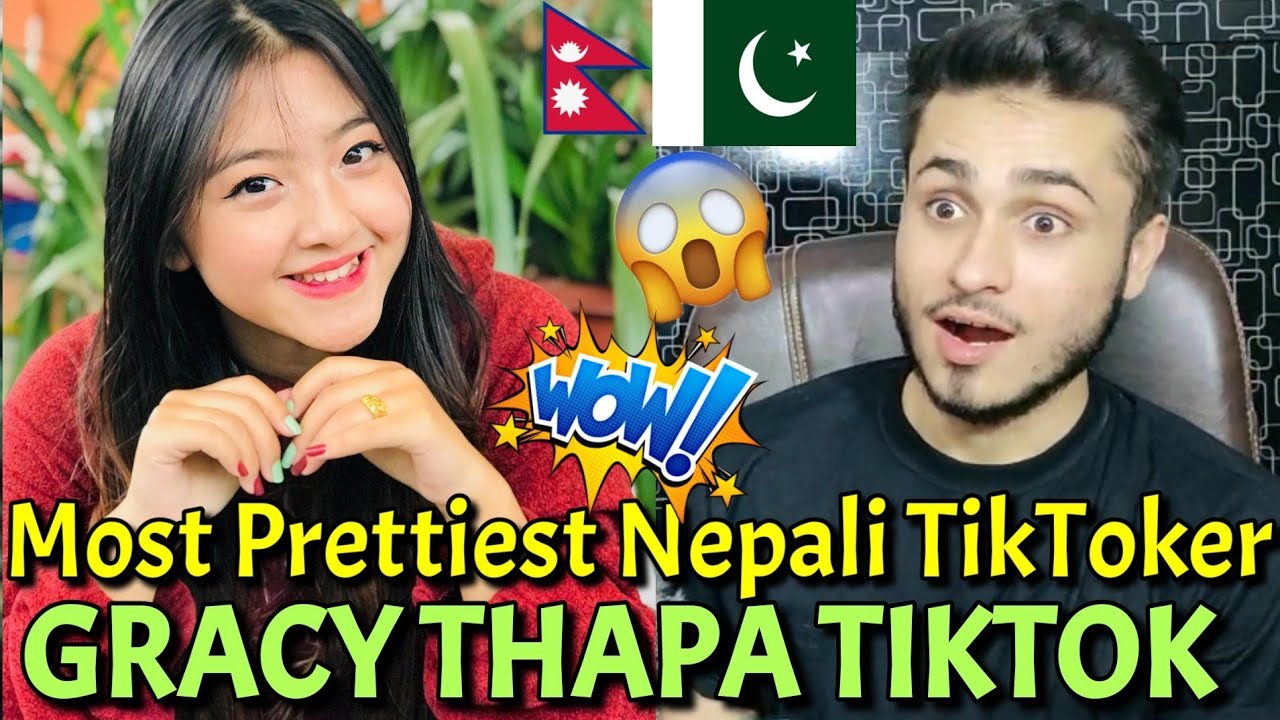 Pakistani Reaction Prettiest Nepali TikToker GRACY THAPA TIKTOK VIDEOS ...