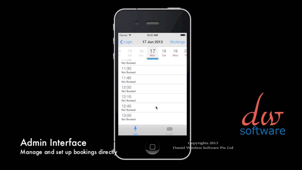 Mobile Booking App Demo - YouTube