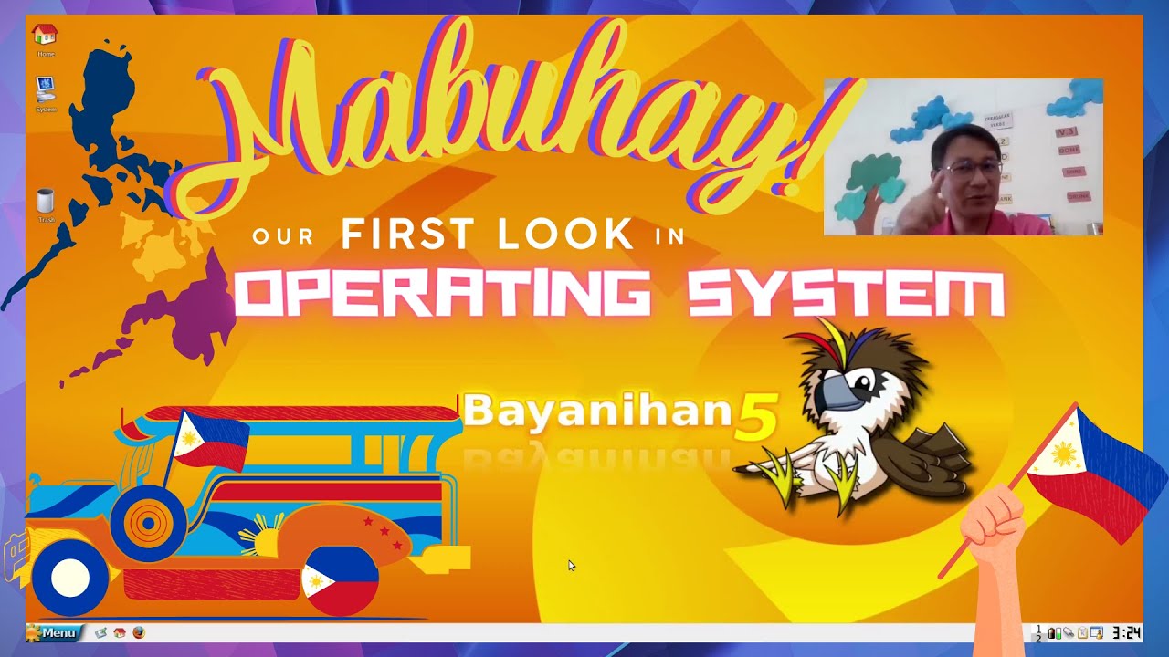 OS Operating System - Bayanihan Linux OS - YouTube
