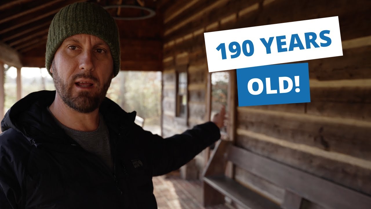 Our OLD LOG CABIN Thanksgiving in Spotsylvania, VA - YouTube