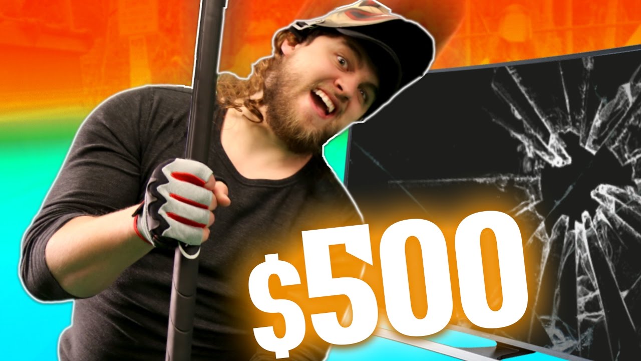 THE SLAM BROS DESTROY A $500 TV! - YouTube