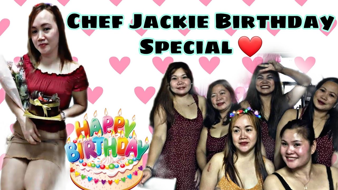 Chef Jackie Birthday Special 🎂 - YouTube