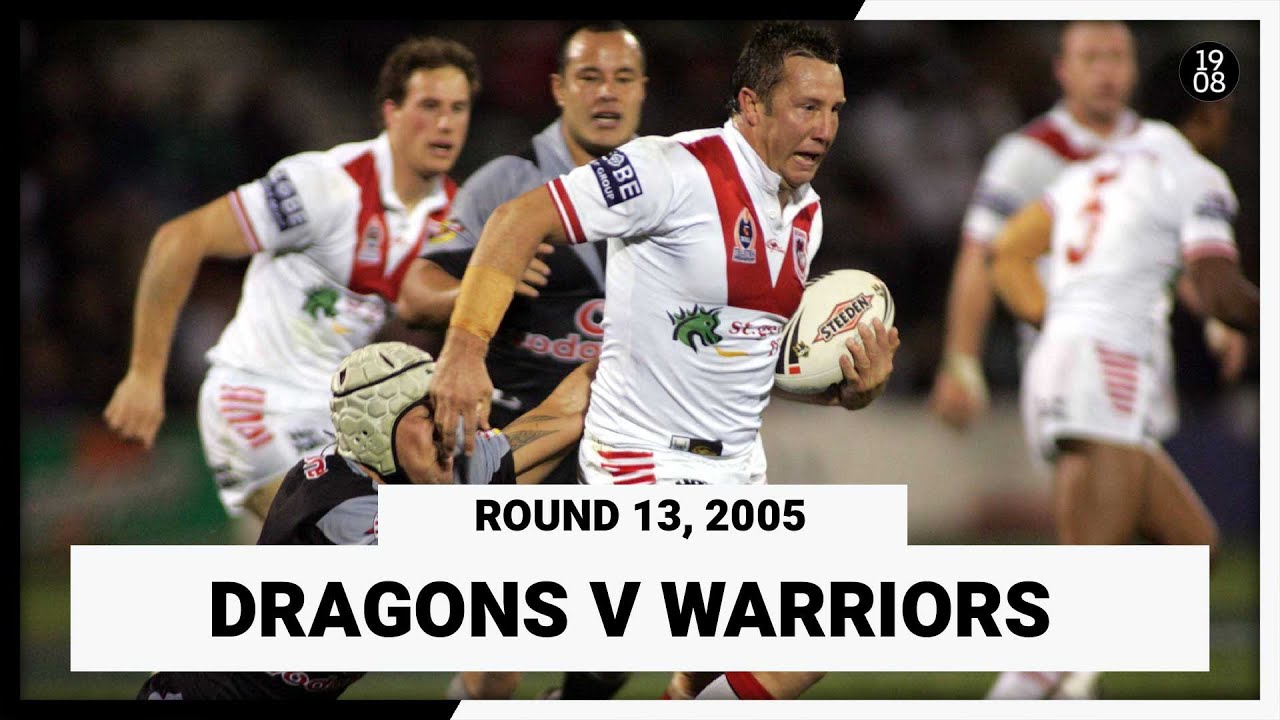 St George Illawarra Dragons v Warriors | Round 13, 2005 | Full Match ...