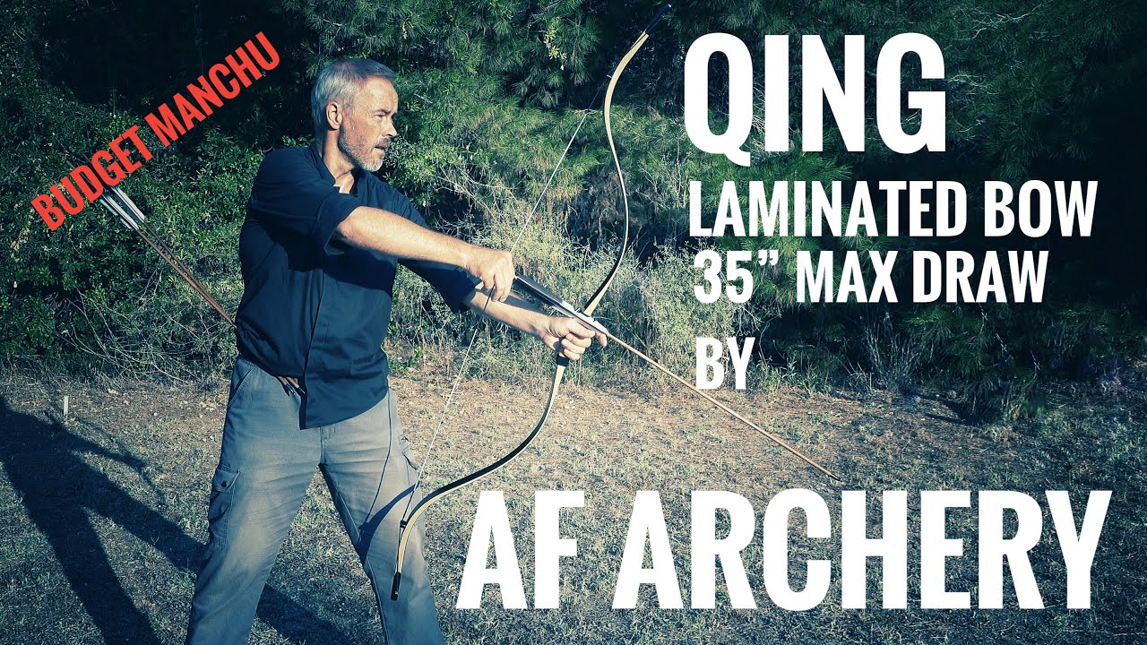 Qing laminated Bow by AF Archery - Review - YouTube