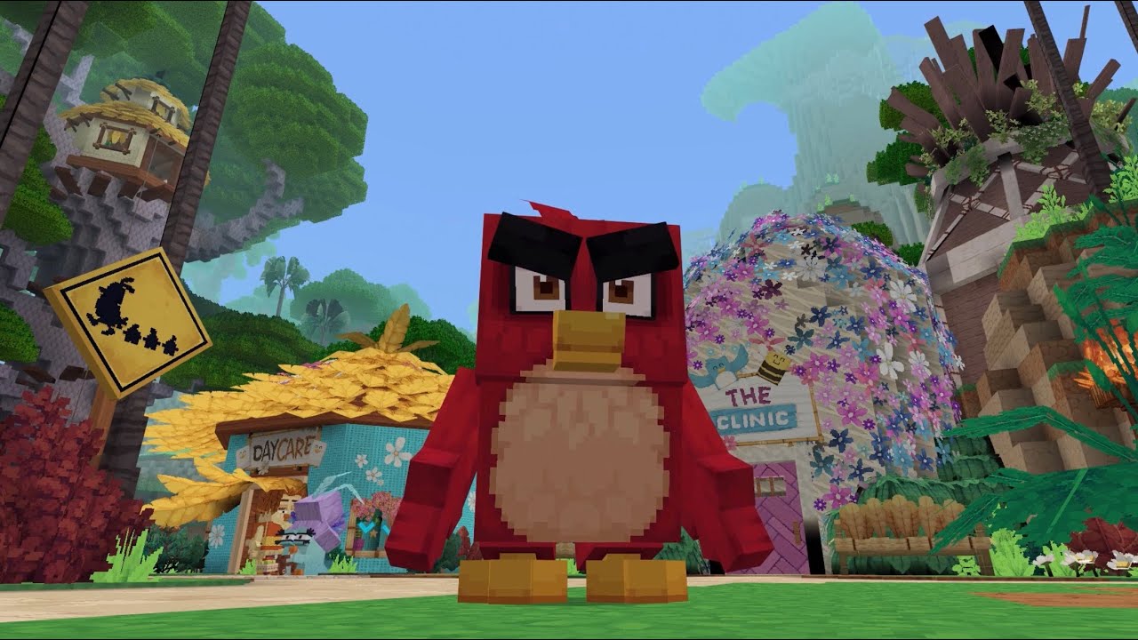 Angry Birds Fly Into Minecraft In A New Massive Adventure | Angry Birds ...