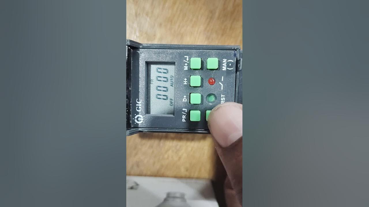 l&t Digital timer setting with explain - YouTube