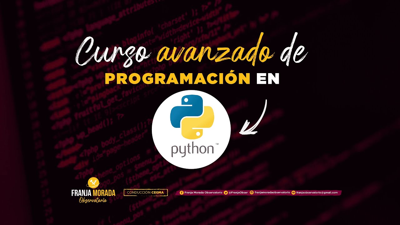 PYTHON AVANZADO- CLASE 3 - YouTube