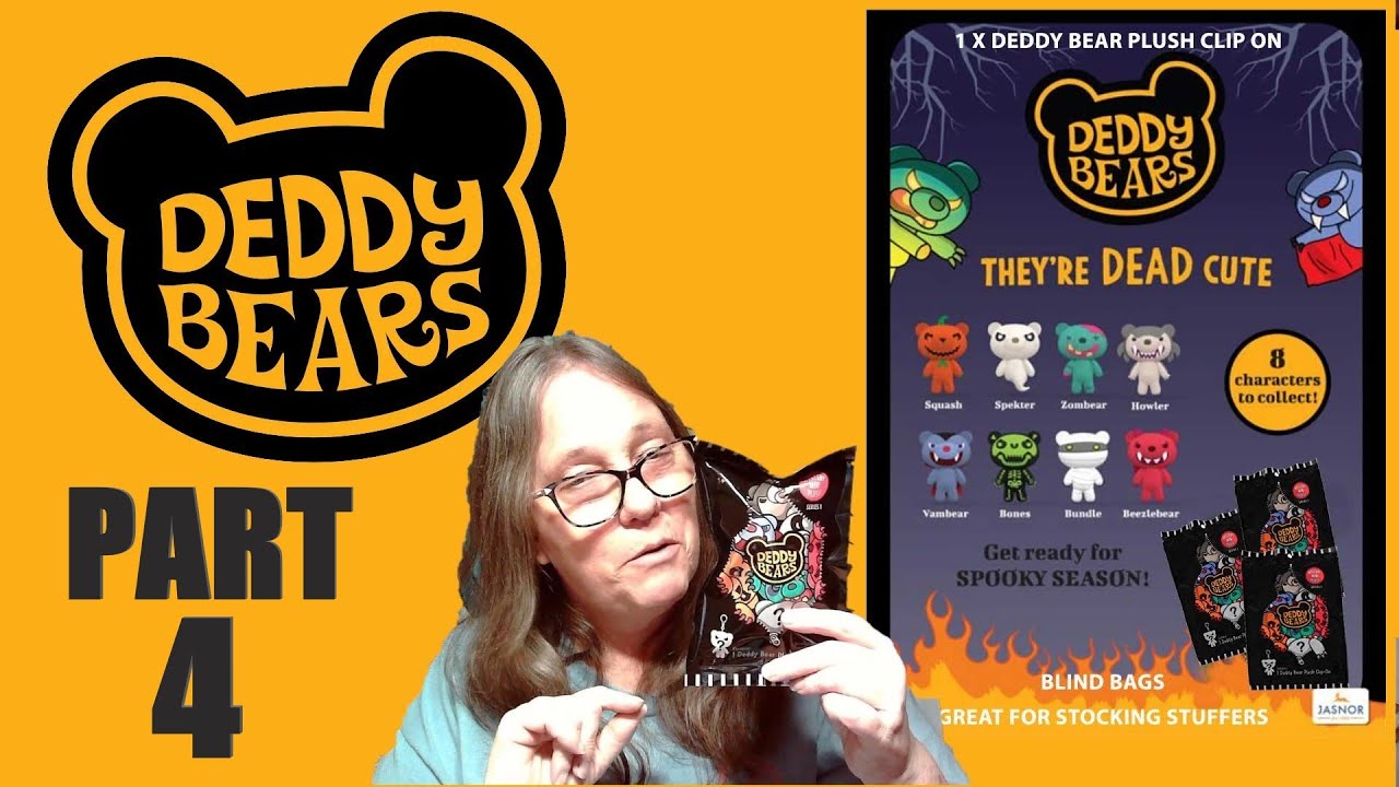 Deddy Bears Plush Clip-On Mystery Pack (Series 1) each with its unique ...