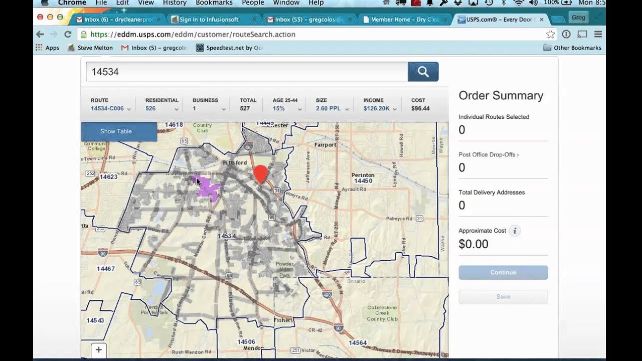 EDDM Postal Routes Video - YouTube