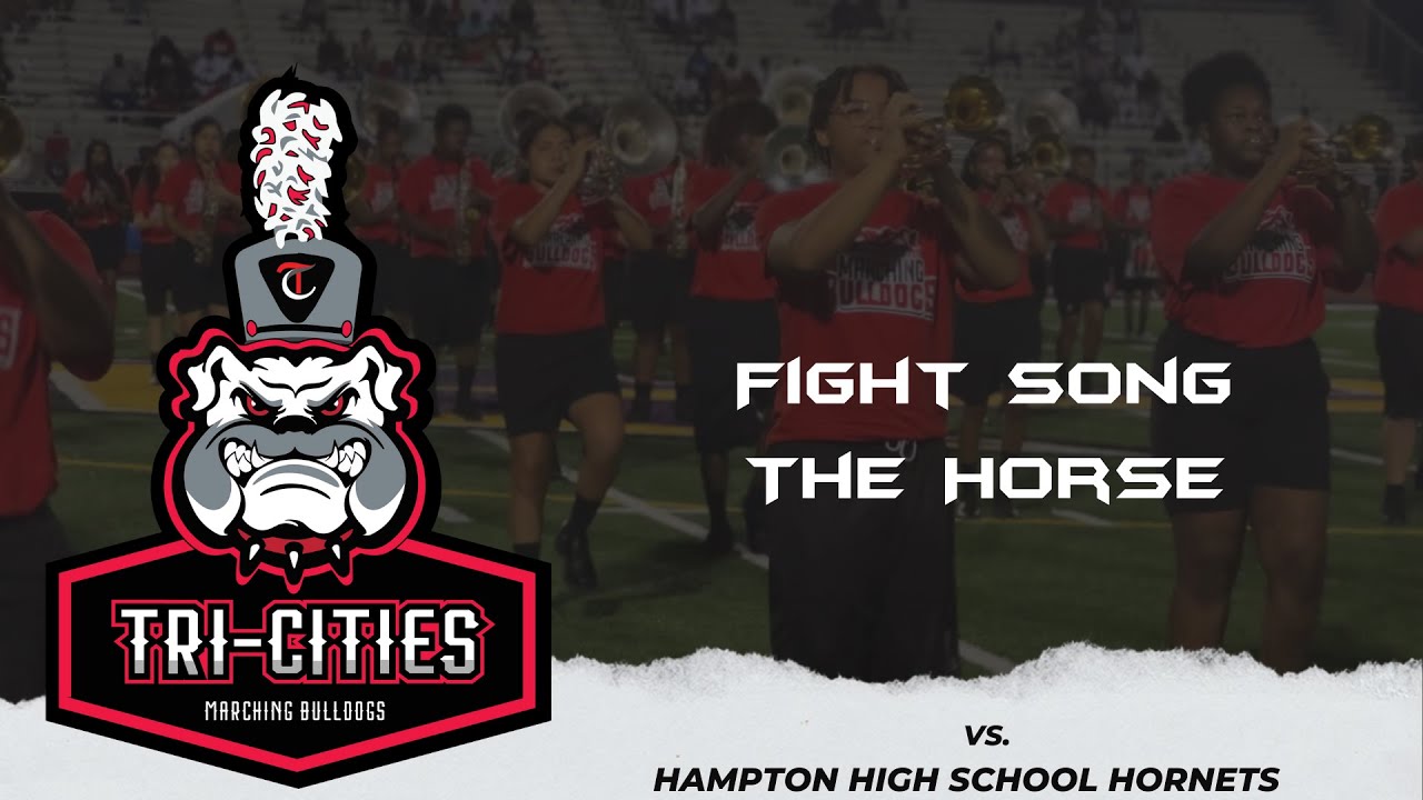 2023 Tri-Cities High School Band | Fight Song "The Horse" | vs. Hampton ...