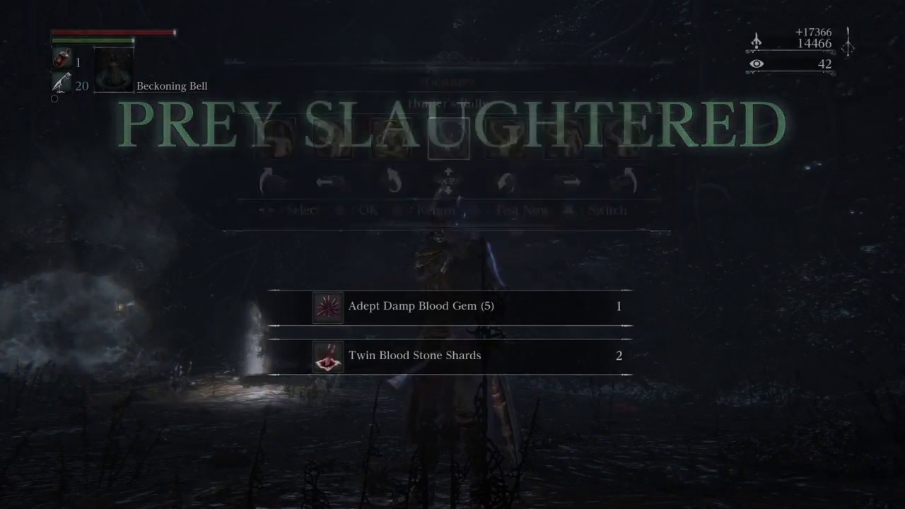 Bloodborne - Chained Undead Giant easy cheese, no damage - YouTube