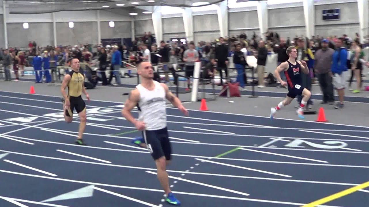 Mens 60m Dash Prelim Heat 6 - Noah Smith - YouTube