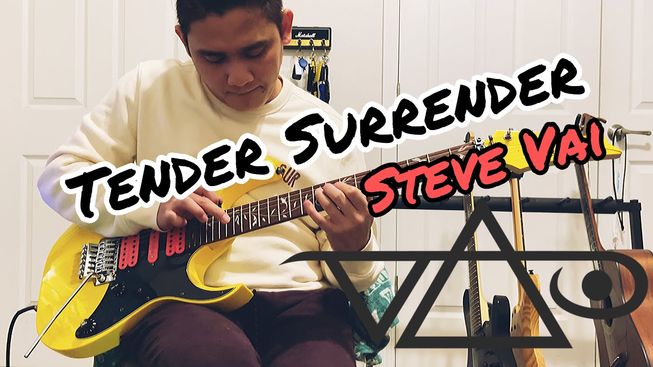 Tender Surrender - Steve Vai (Guitar cover) - YouTube