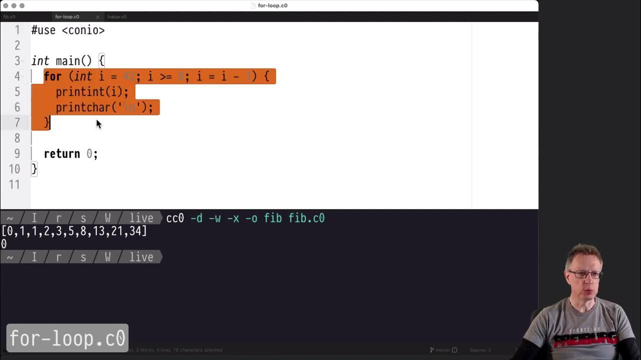 Informatik 2 — Chapter #03 — Video #015 — for-Loops, Zuweisung-Operatoren (+=, ...) - YouTube