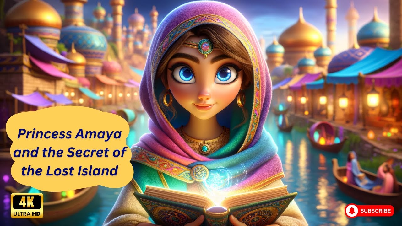 📖 Princess Amaya and the Secret of the Lost Island | A Magical ...