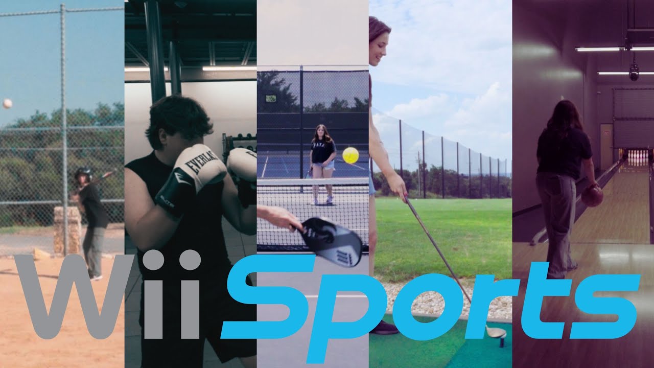 Playing All Wii Sports Games In Real Life - YouTube