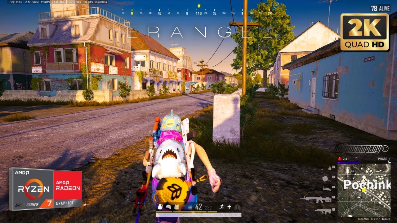 PUBG PC 2025 TPP SOLO ERANGEL 2K [QHD] | AMD Ryzen™ 7 5700X3D | RX ...